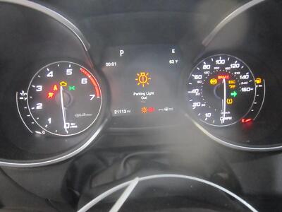 2018 ALFA ROMEO STELVIO OEM SPEEDOMETER WITH 21,113 MILES ON IT | eBay