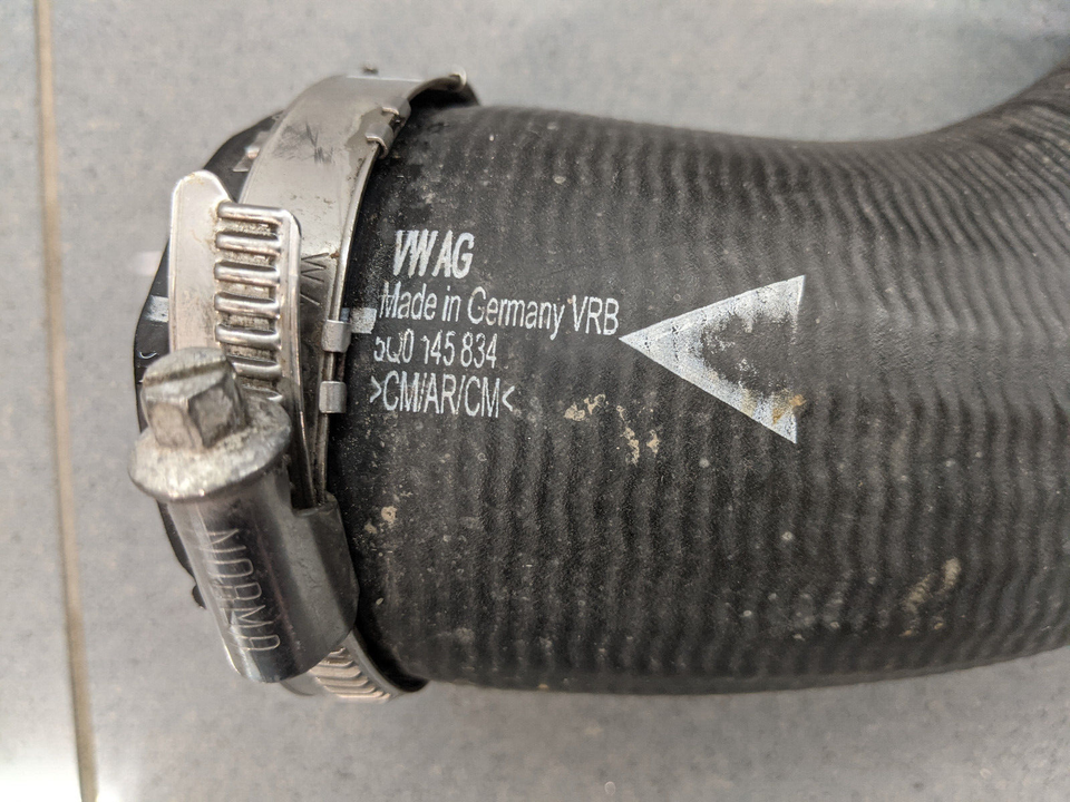 2015-2021 VW GOLF AUDI A3 TT TTS OEM Turbo Intercooler Boost Hose Pipe ...