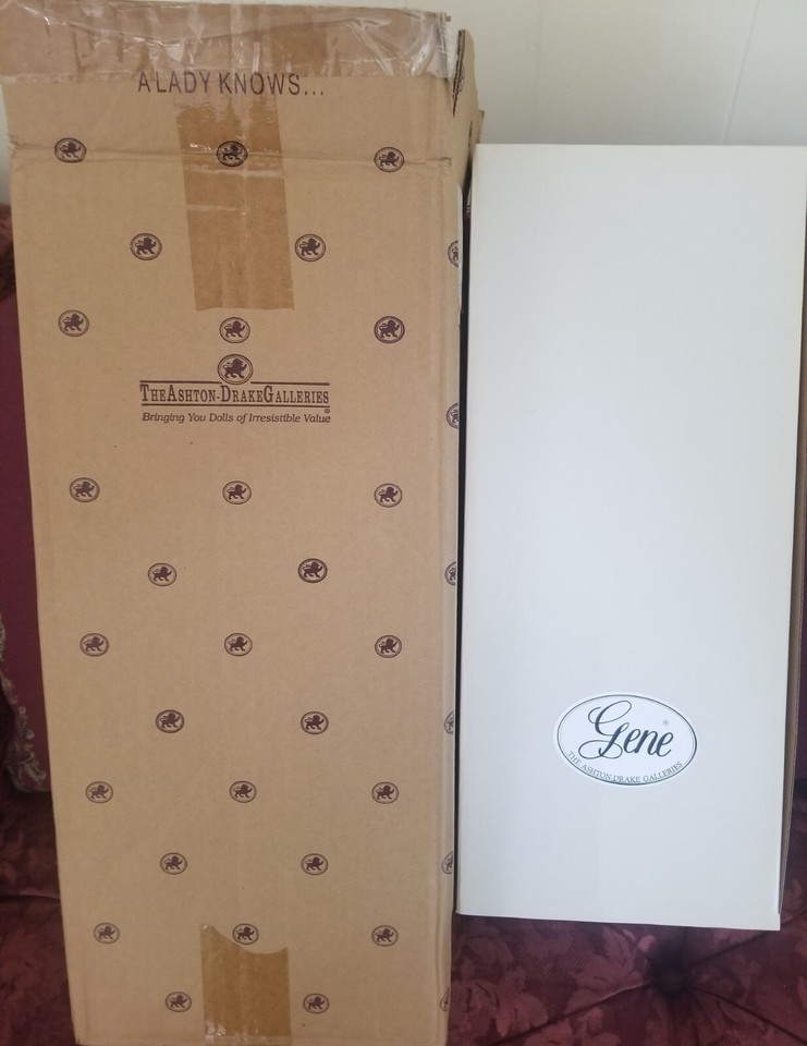 1990'S ASHTON DRAKE GENE; "A LADY KNOWS" W/ Accessories; VGC; Mel Odom ...