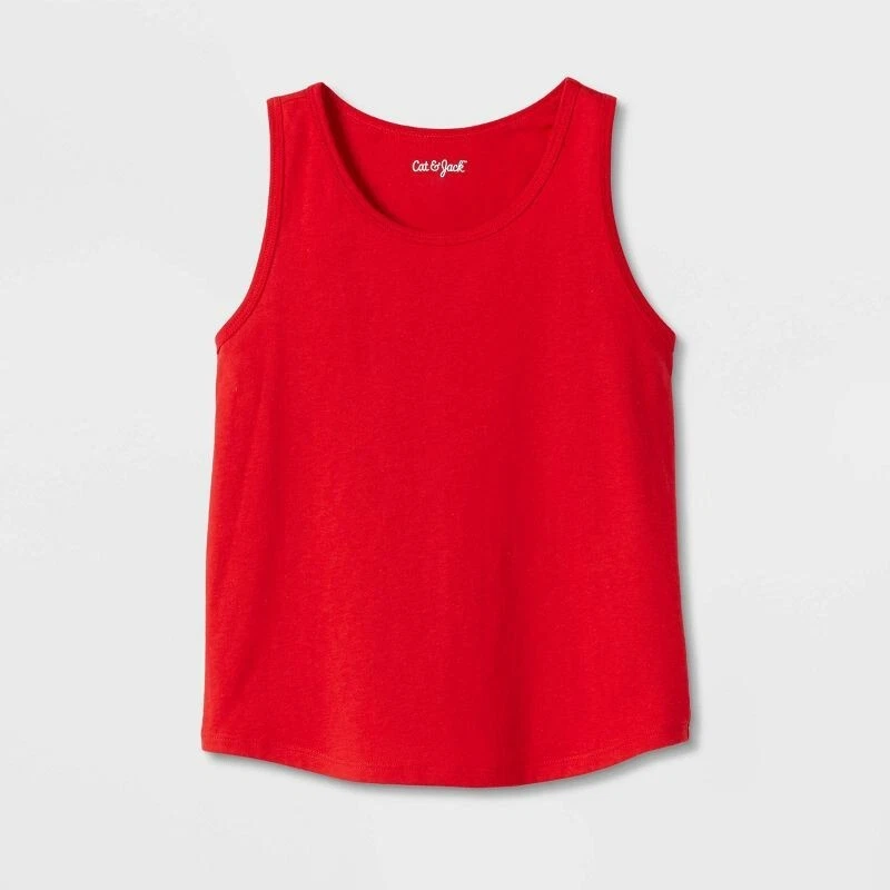 Red Tank Top For Girls
