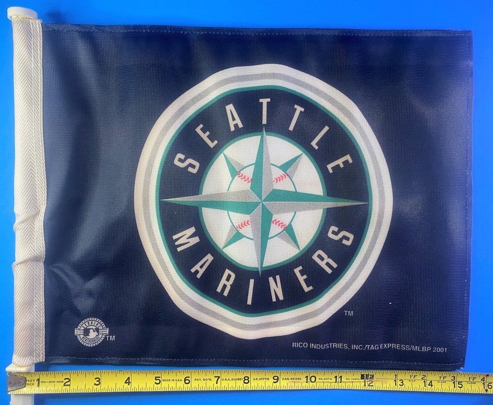 Seattle Mariners Car Flag - 11"x15" - GOMS!! - Julio Cal Josh JP Woo ...