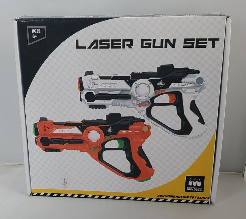 Think Gizmos Set of 2 Infrared Laser Tag Guns Indoor Outdoor | eBay