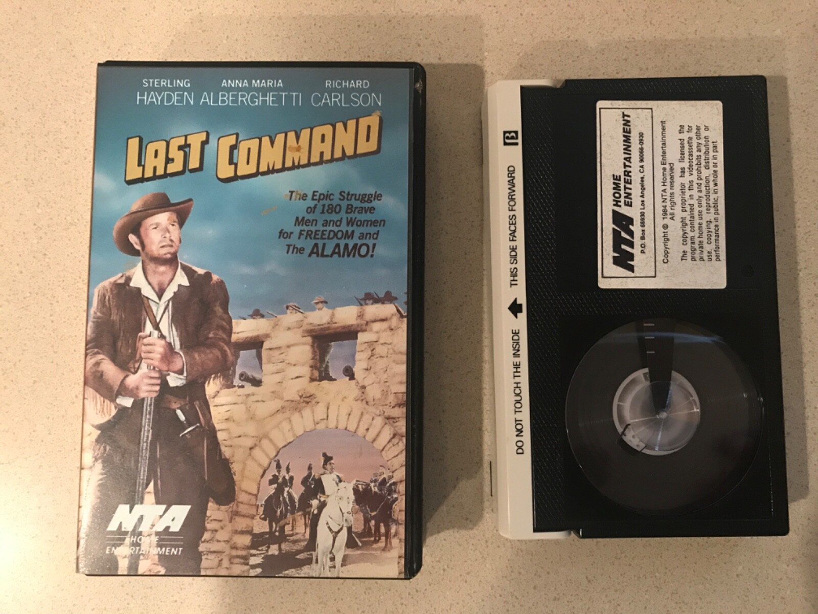 Last Command (BETA, 1984, NTA Home Video) Sterling Hayden, Ernest ...