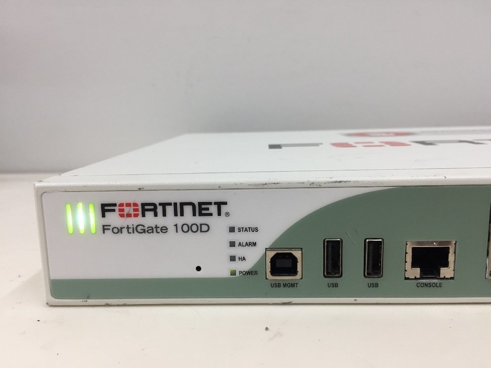 Fortinet Fortigate FG-100D Firewall Appliance | eBay