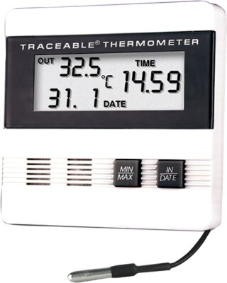 Thomas Scientific Traceable® Digital Thermometer 1235C82 | eBay