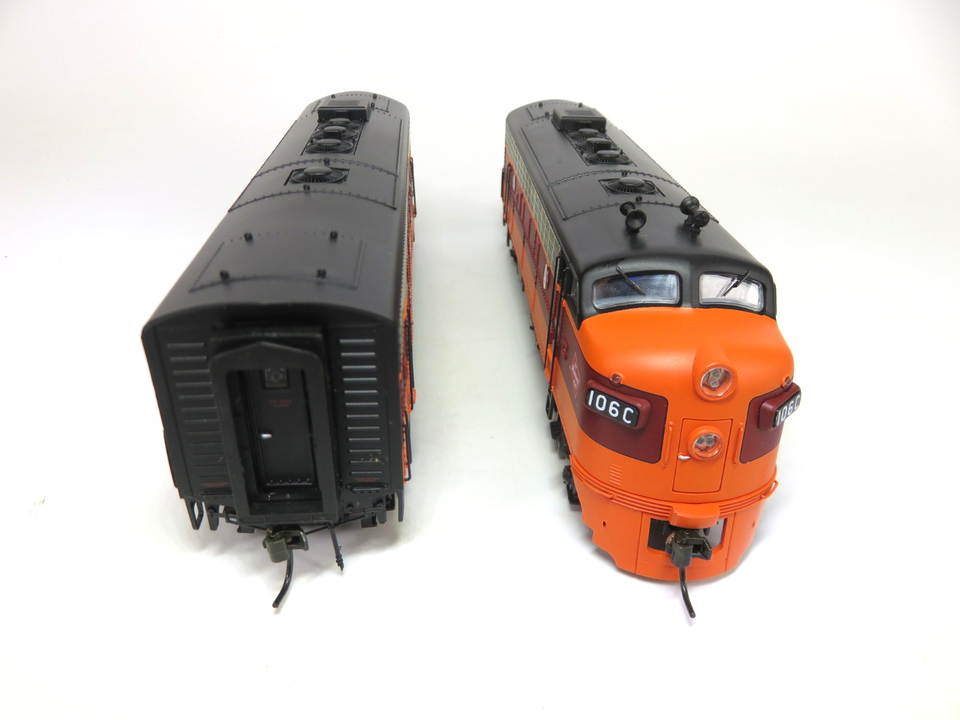 Broadway Limited BLI 5102 HO Milwaukee Road EMD F7A/B Locomotive Set ...