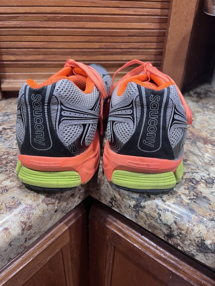 Saucony Racing Type A6 Running Shoes Mens 13 Neon Orange Hydramax | eBay