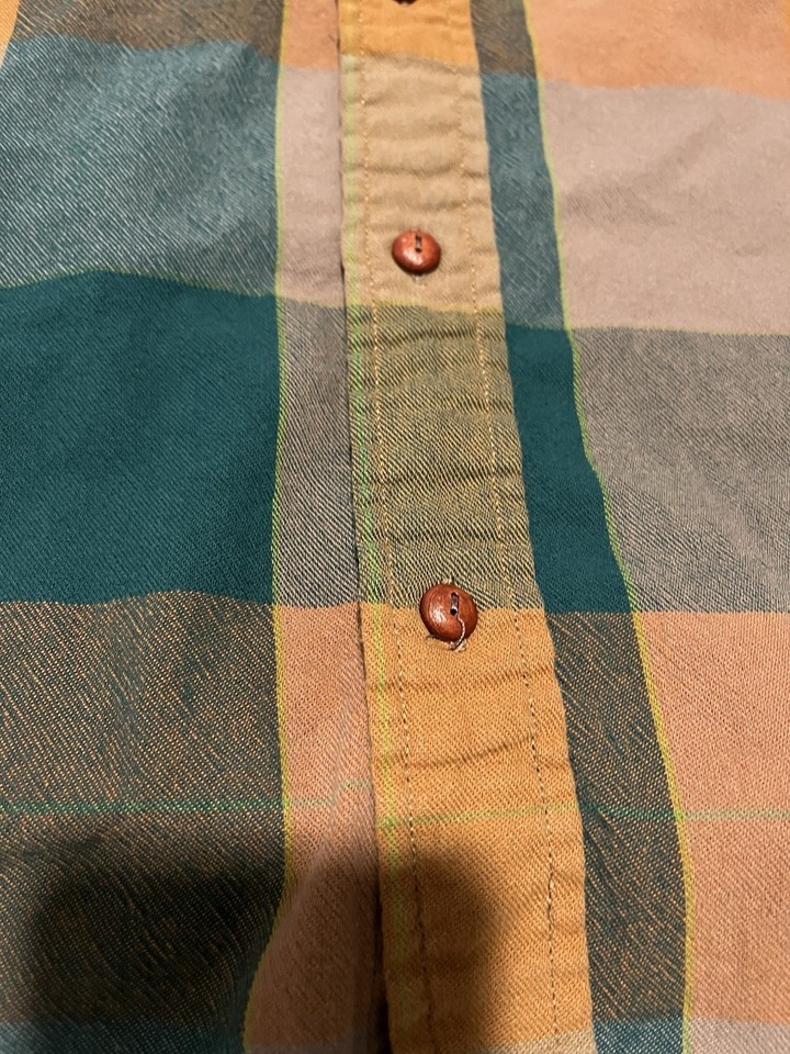 Levi’s Vintage Clothing LVC Western Wear Shirt Men’s Large Plaid Made ...