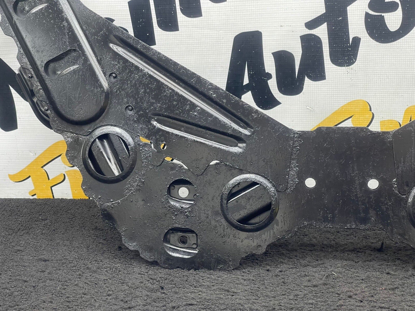 08-13 INFINITI G37 COUPE OEM REAR SUBFRAME K FRAME CRADLE BRACE BRACKET ...