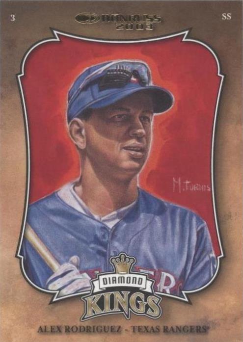 2003 Donruss - Diamond Kings Alex Rodriguez #DK-8 /2500 for sale online ...