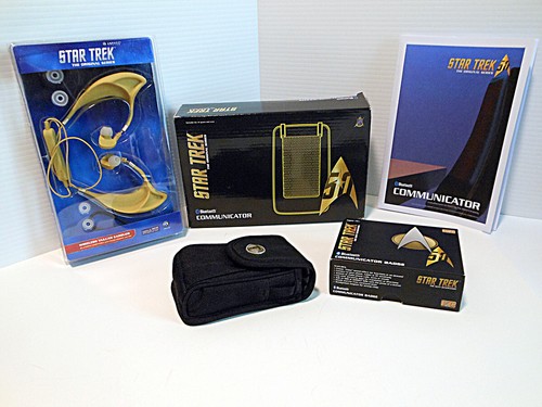 2016 50th Star Trek Bluetooth Communicator, Communicator Badge, Spock ...