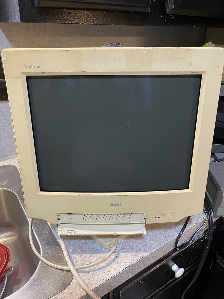 Dell Trinitron UltraScan 1000HS Series 16" CRT Monitor 1280 x 1024 ...