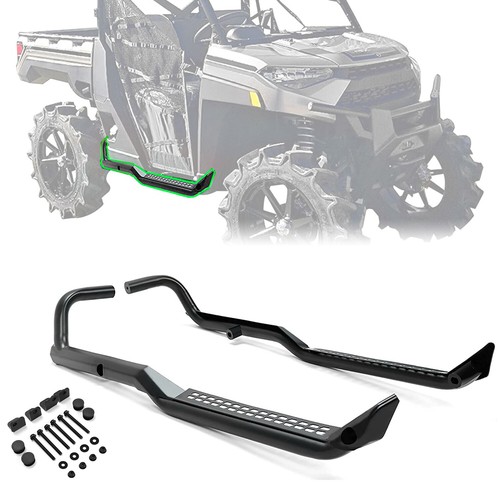 Rock Guard Slider With Step For 2018-2023 Polaris Ranger XP 1000 2 Door ...