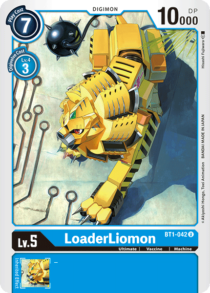 LoaderLiomon BT1-042 U Release Special Booster Digimon TCG | eBay