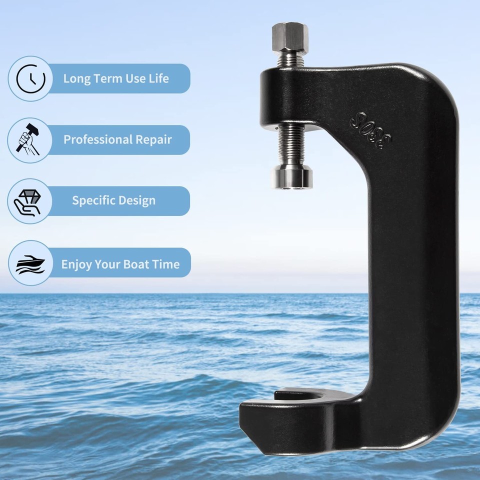 Marine C Clamp 330S Propeller Puller 1 1/4" Shafts for Ski Wakeboard ...