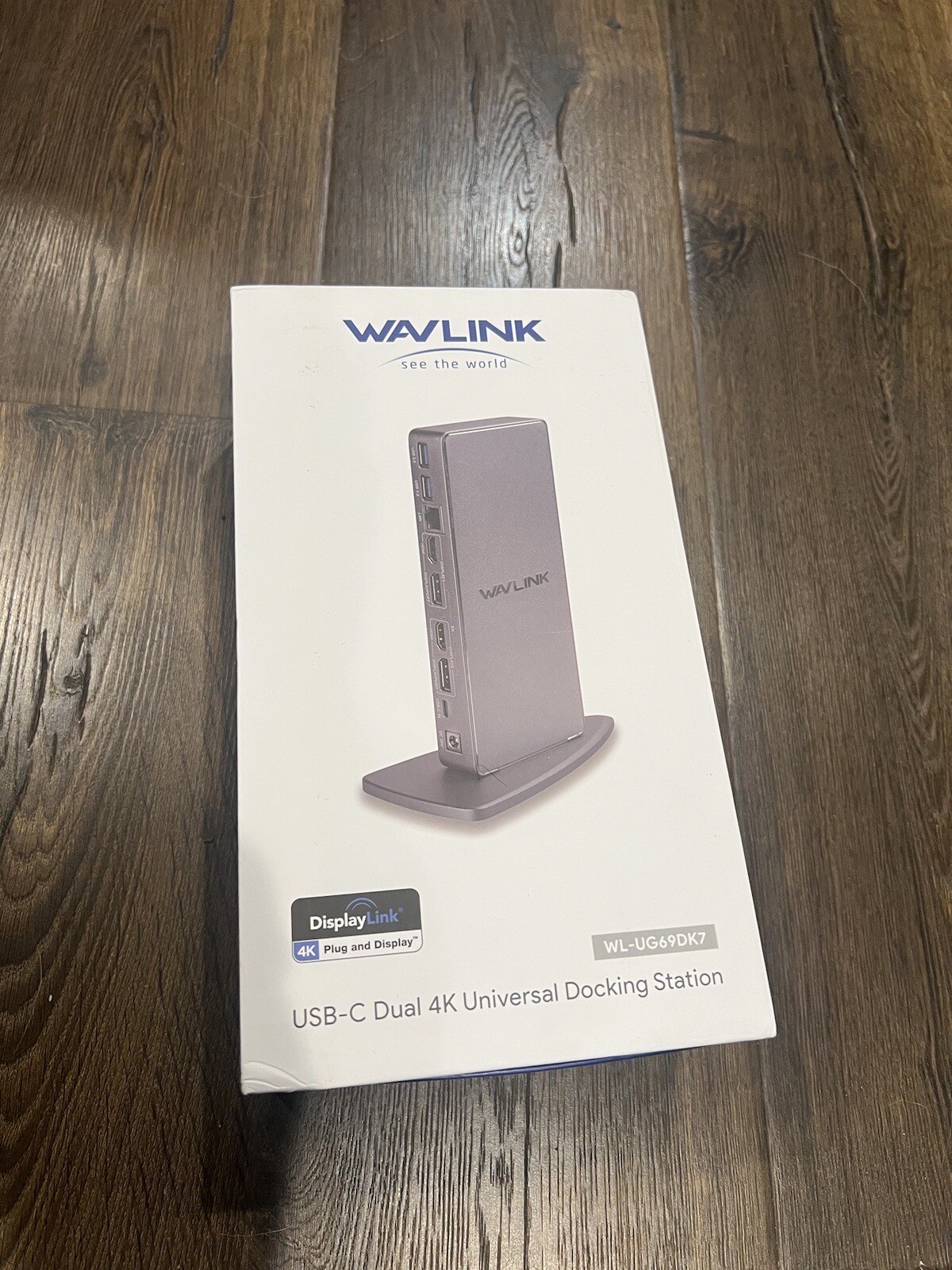 WAVLINK USB 3.0 and USB-C Dual 4K Display Docking Station WL-UG69DK7 | eBay