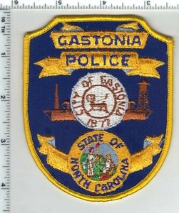 Gastonia Police (North Carolina) 3rd Issue Shoulder Patch | eBay