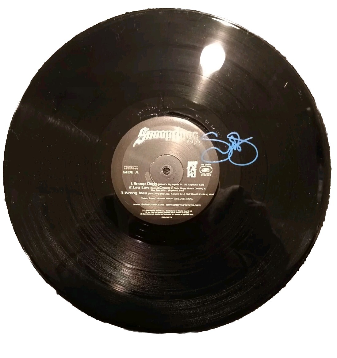 Snoop Dogg Hip Hop Signed Autographed Lay Low Vinyl Album Disc | eBay