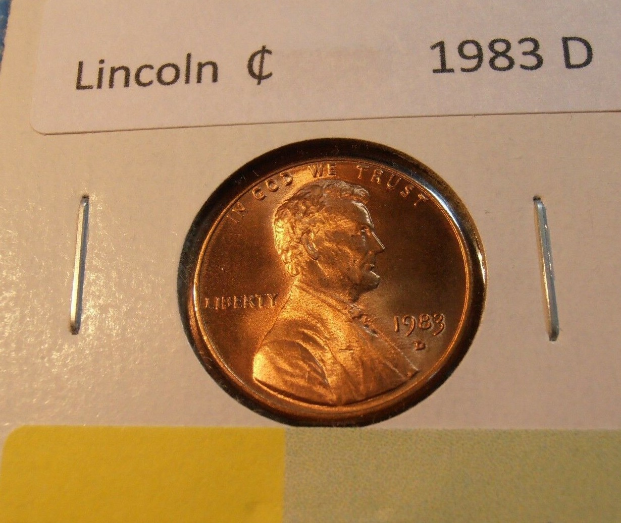 1983 D LINCOLN CENT, BU From a nice roll | eBay