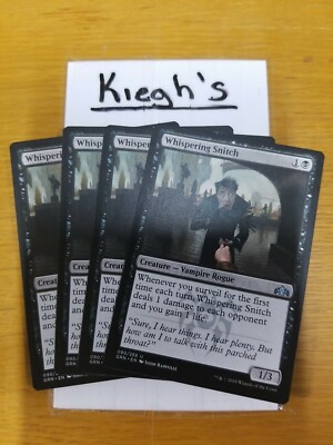Mtg Whispering Snitch x4 | eBay