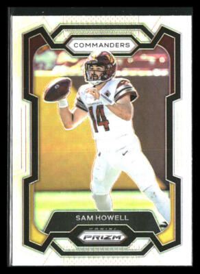 2023 Panini Prizm #300 Sam Howell Silver Washington Commanders | eBay