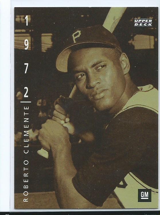Roberto Clemente Baseball Card 1972