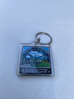 Vintage Cedar Point Corkscrew Keychain | eBay