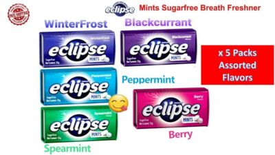 MINTS CANDY WRIGLEY'S ECLIPSE SUGAR FREE MINTS CANDY 35G | eBay Australia