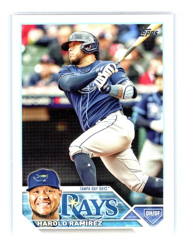 2023 Topps Baseball #387 Harold Ramirez Tampa Bay Rays | eBay