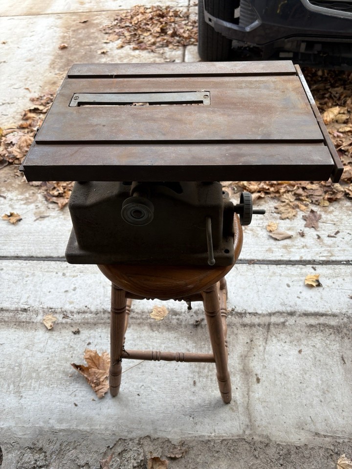 Vintage Sears Craftsman / Dunlap 8” Tilt Table Saw 103.25400 | eBay