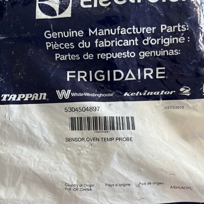OEM Frigidiaire Temperature Sensor Original Part# 5304504897 #j | eBay