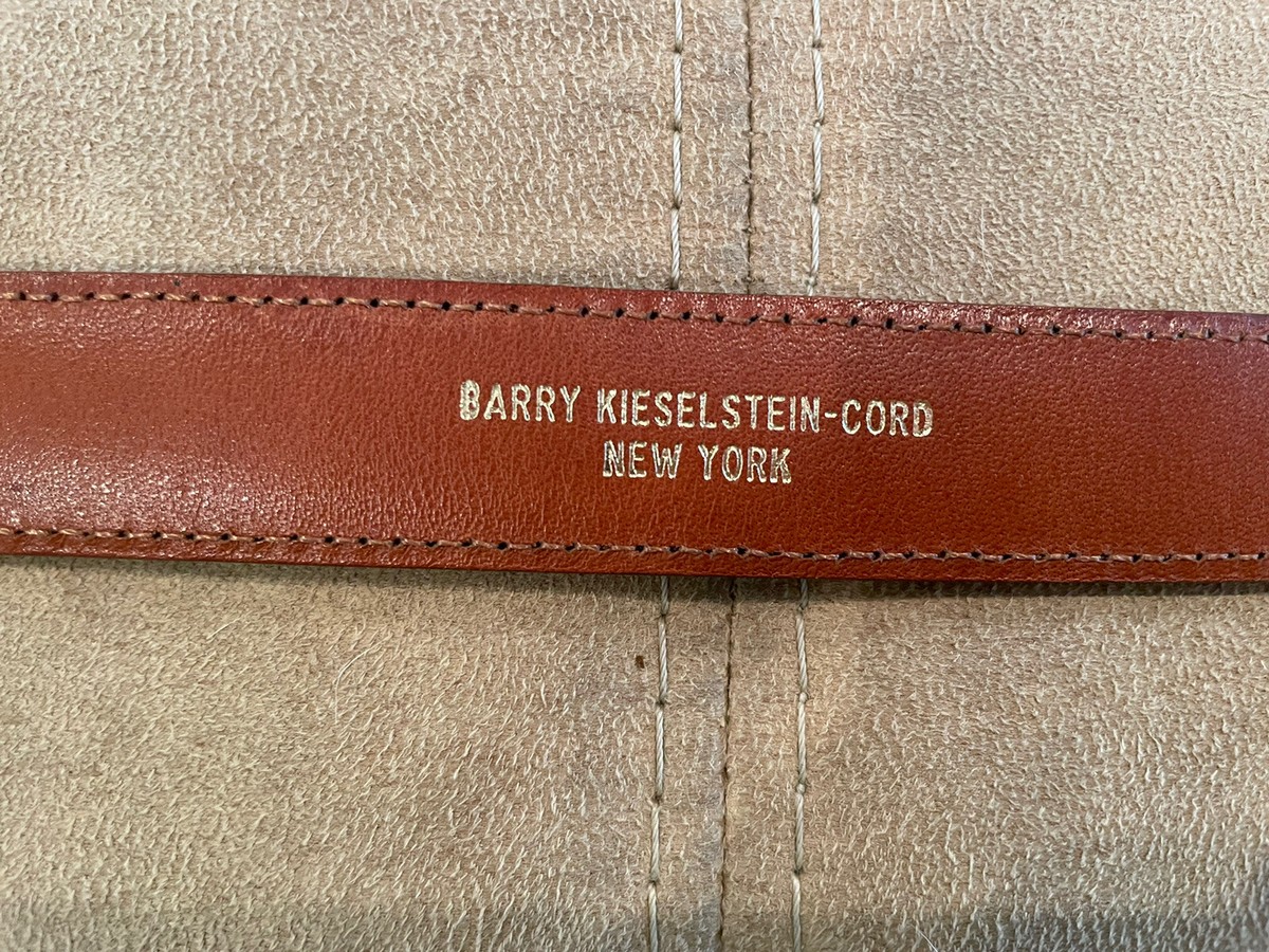 Kieselstein-Cord Sterling Alligator Buckle With Brown Kieselstein-Cord Sterling Alligator Buckle With Brown