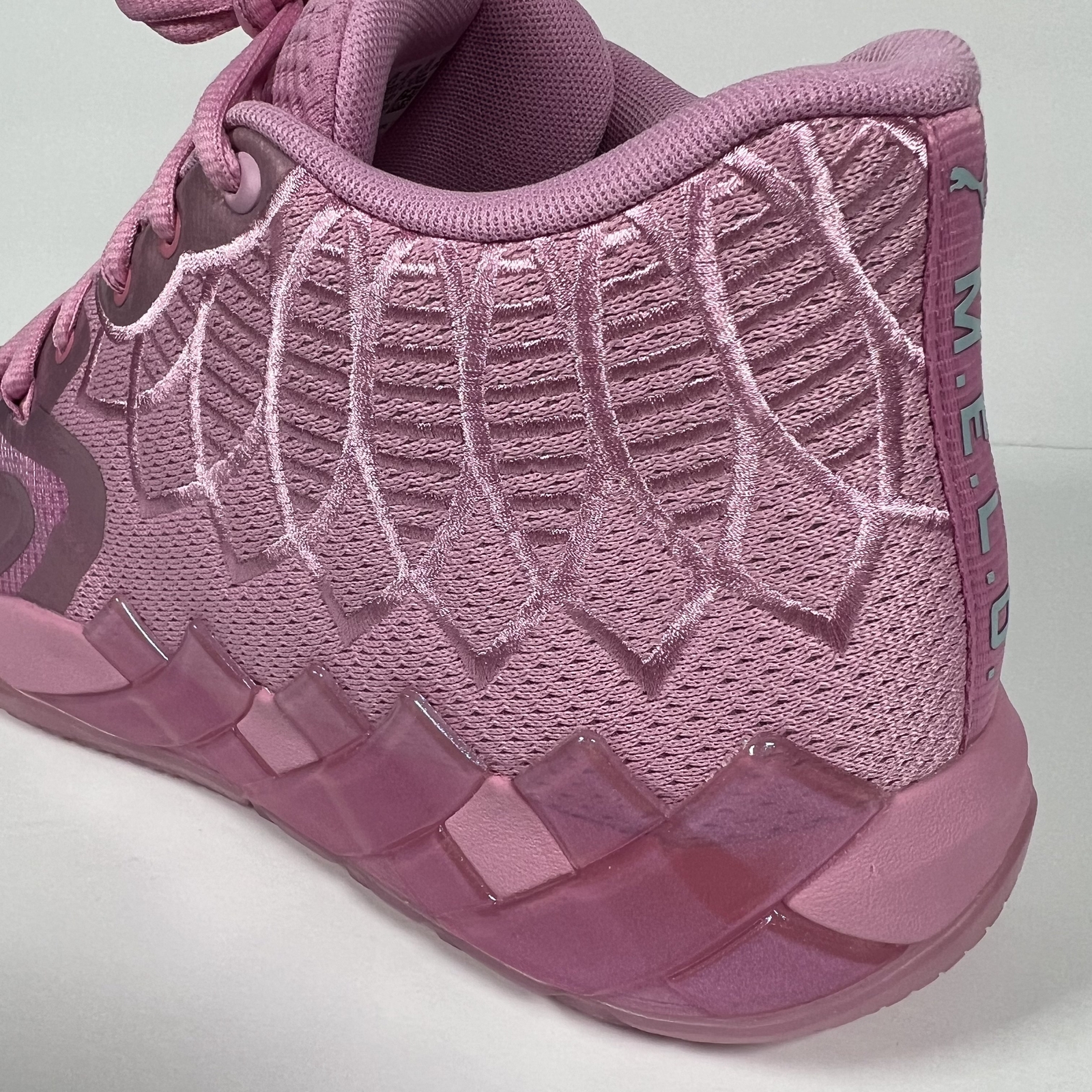 Men's Size 11.5 - Puma x Lamelo MB.01 Iridescent Lilac Aqua Pink 309755 ...