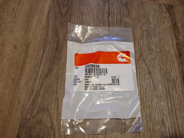 Cummins ISX Gasket Fuel Pump 4928538 for sale online | eBay