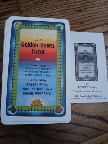 GOLDEN DAWN TAROT Complete 78 Card Deck | eBay