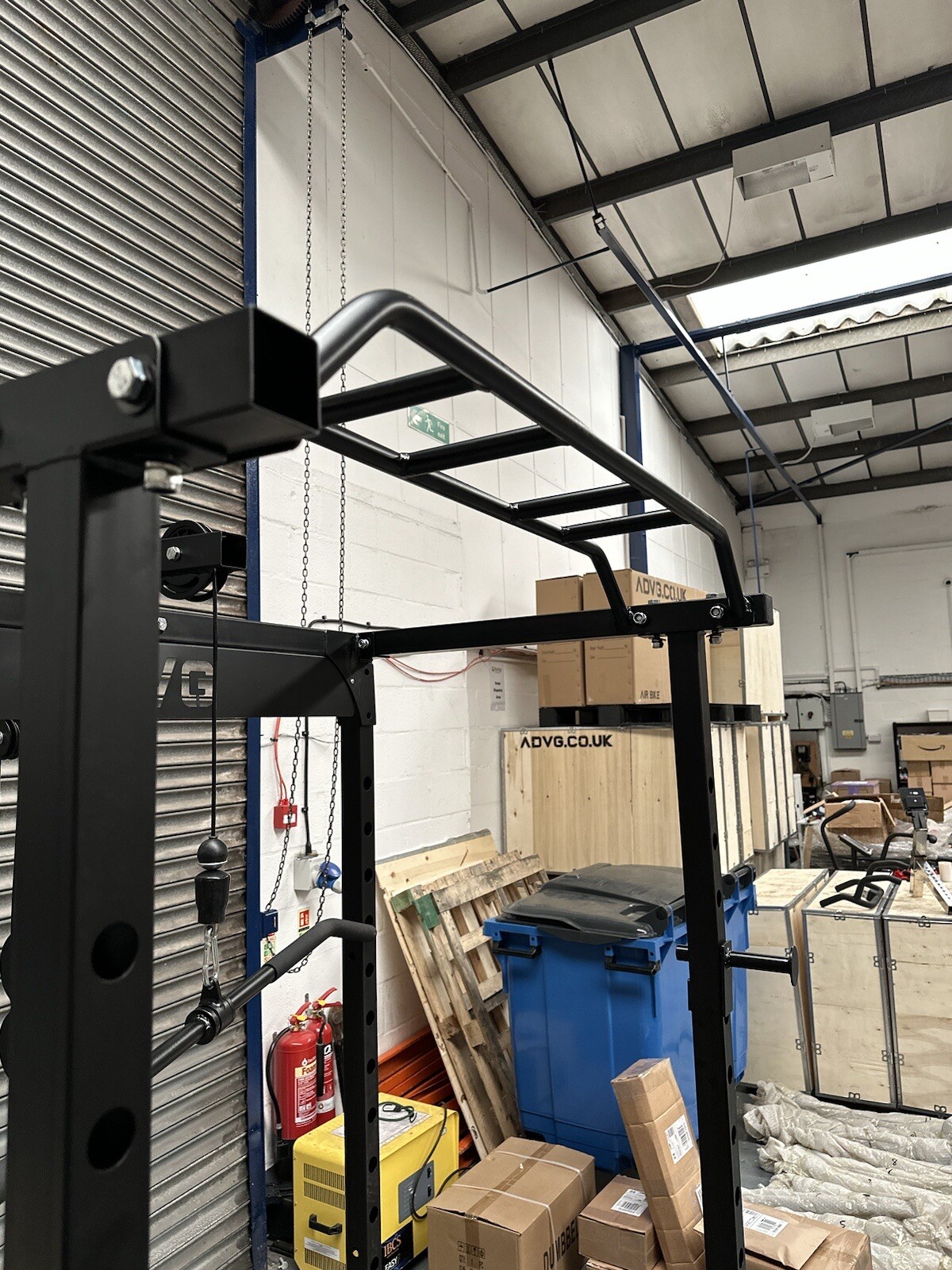 ADVG A1 Power Rack With Lat And Row Pulley System | eBay UK