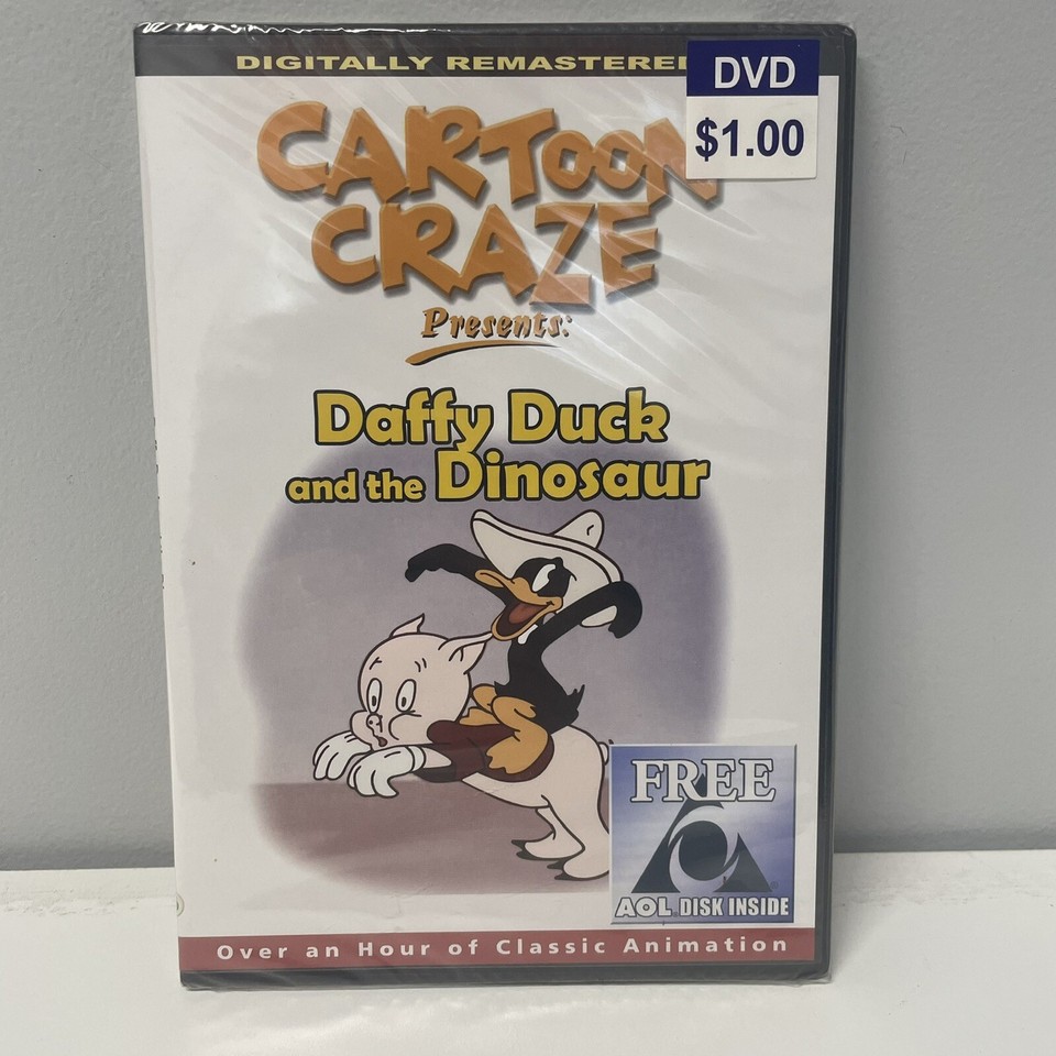 Lot of (6) Cartoon Craze DVD Tweety Elmer Woody Duck Pig Mouse Bugs NEW ...