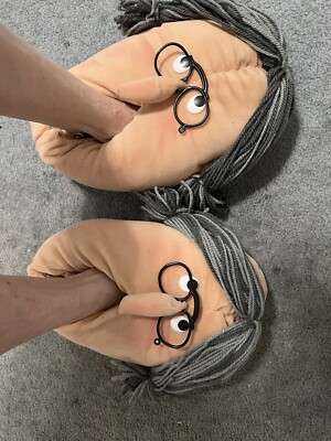 Frinkle Feet Vintage Novelty Slippers, Soft Sculpture, Carousel By Guy ...