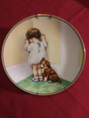 *Hamilton Collection*A Child's Best Friend*In Disgrace"Plate*Bessie ...