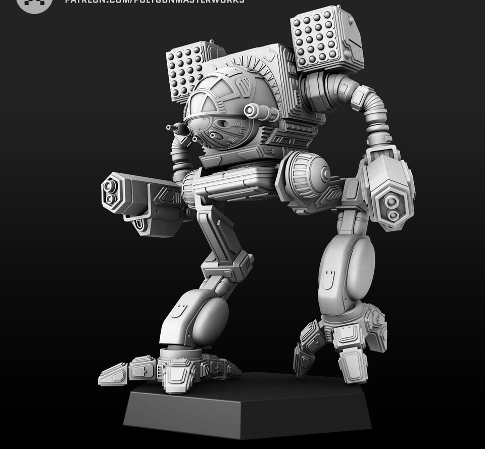 TBR Timber Wolf aka "Mad Cat" "Classic Style" Alt Mech For Battletech ...