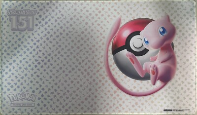 Pokemon 151 Playmat, Deck Box, Mew coin, Condition Markers, and Dice | eBay