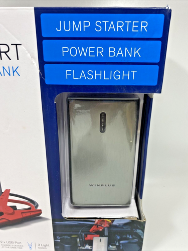 Winplus 8000mah Portable Jump Starter Power Bank USB Charger 350a Car ...