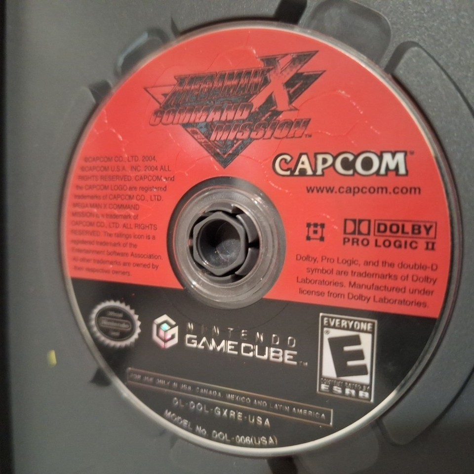 Mega Man X Command Mission Nintendo GameCube No Manual Tested Working ...