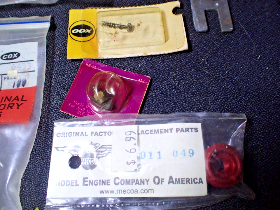 7 VINTAGE McCOY 049 035 WENMAC MKIII OTHERS GLOW MODEL AIRPLANE ENGINE ...