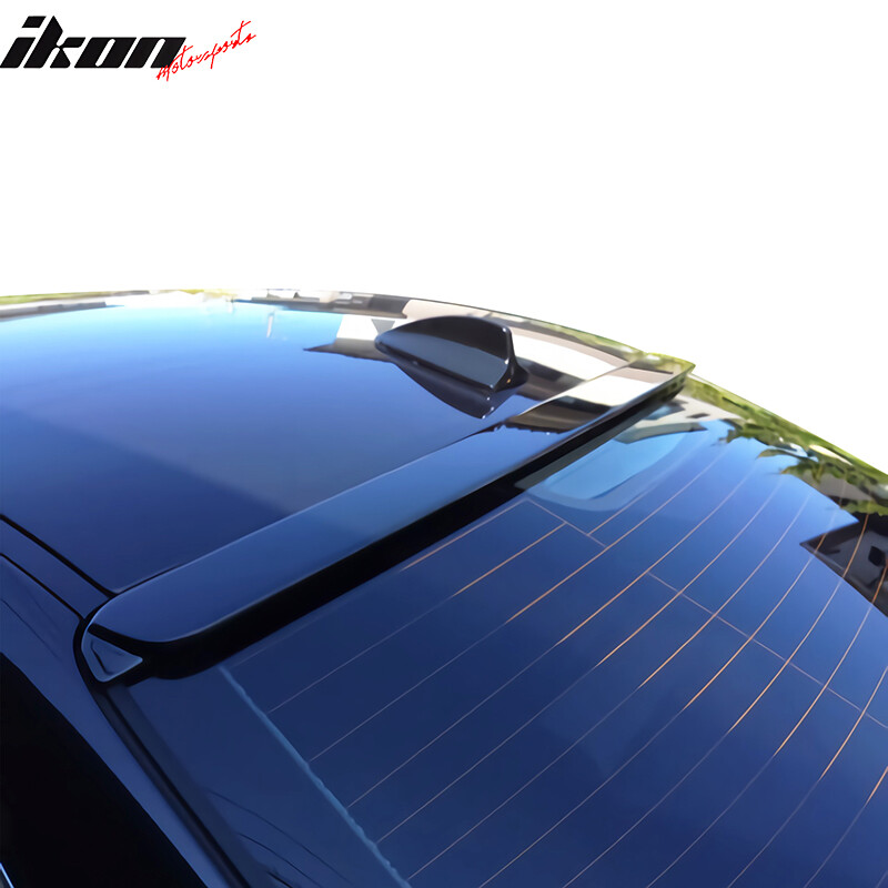 Fits 99-05 BMW E46 3-Series Sedan Rear Window Roof Spoiler Lip Painted ...