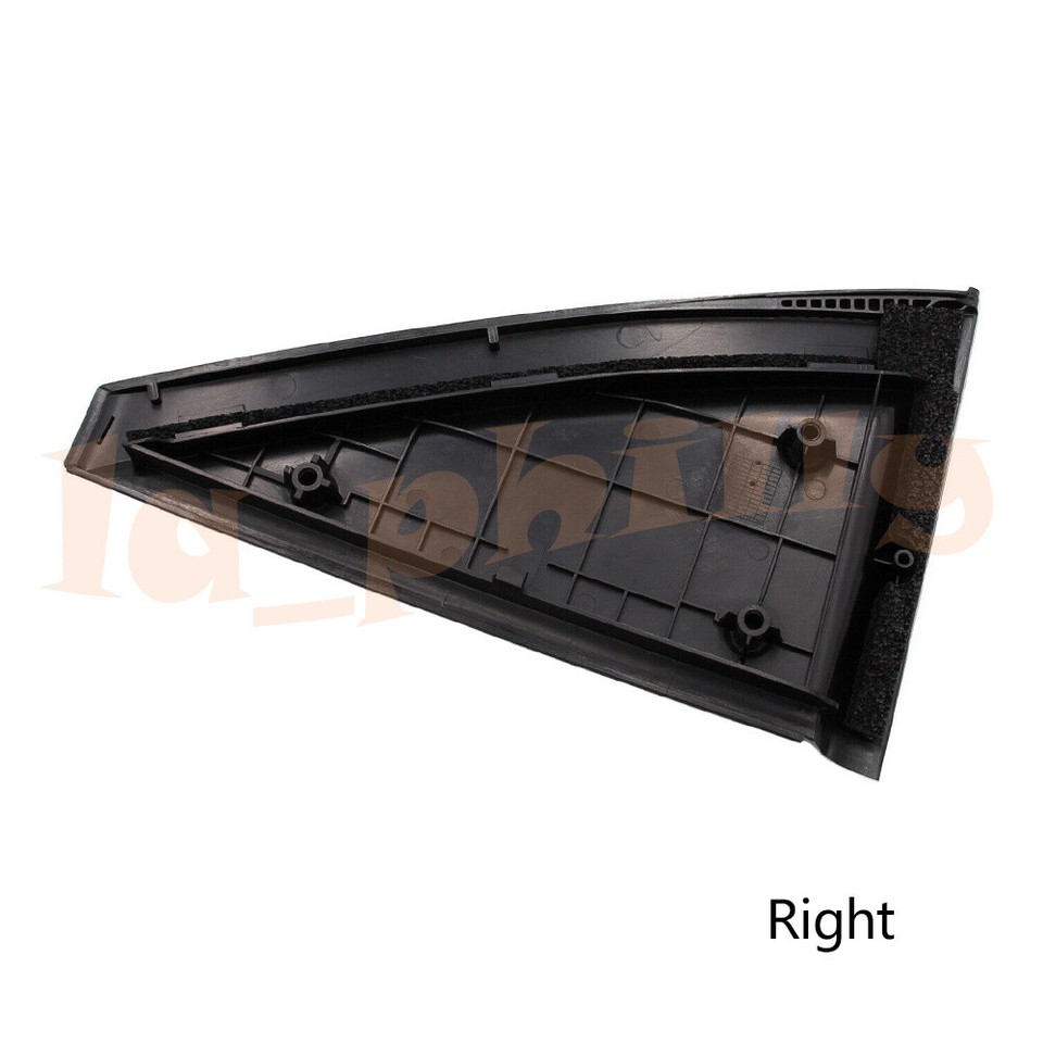 2Pcs Rear Door Outside Corner Delta Molding Trims For Kia Sportage 2005 ...