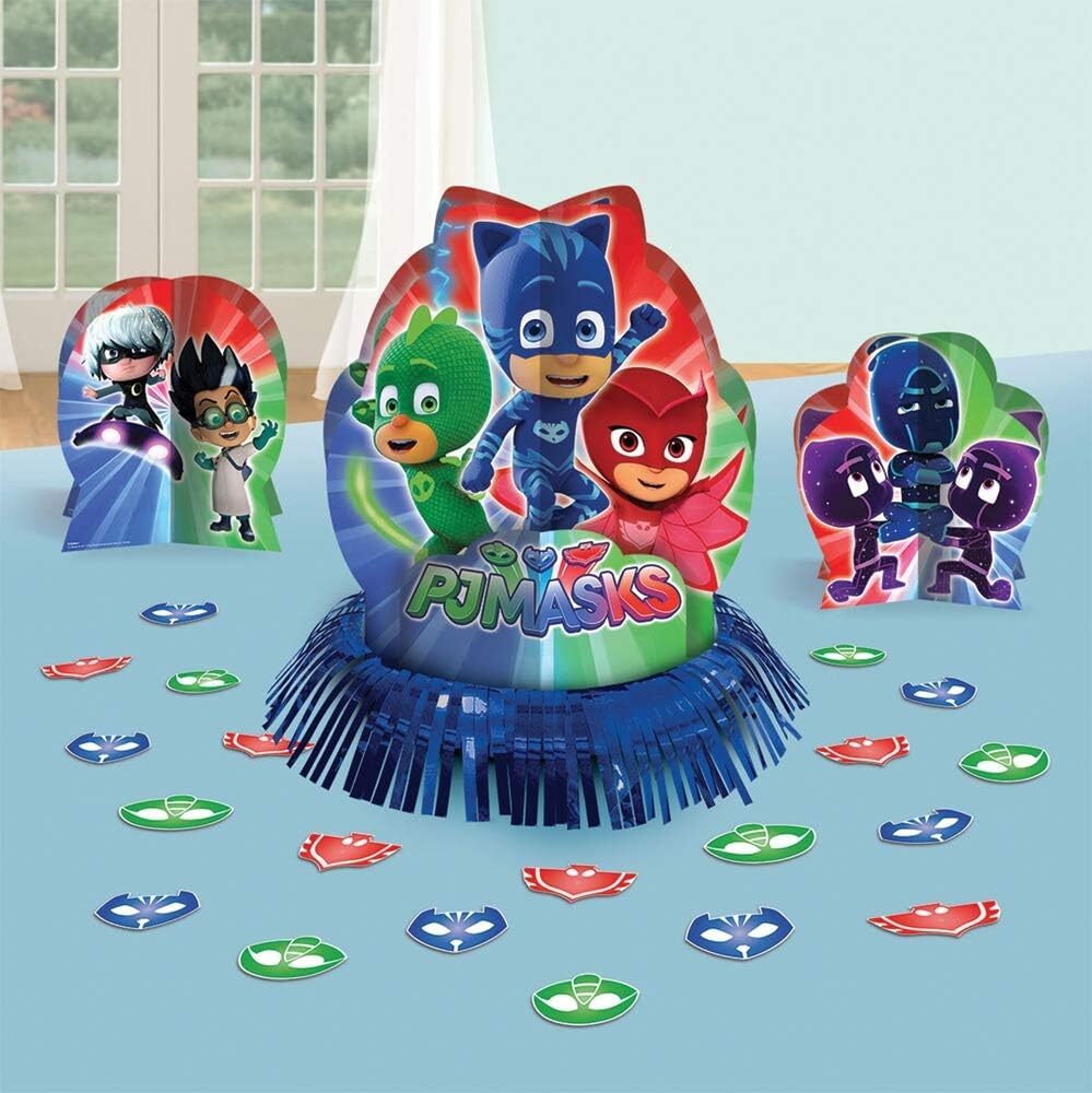 PJ Masks Disney Junior Kids Birthday Party Centerpiece Table Decorating ...
