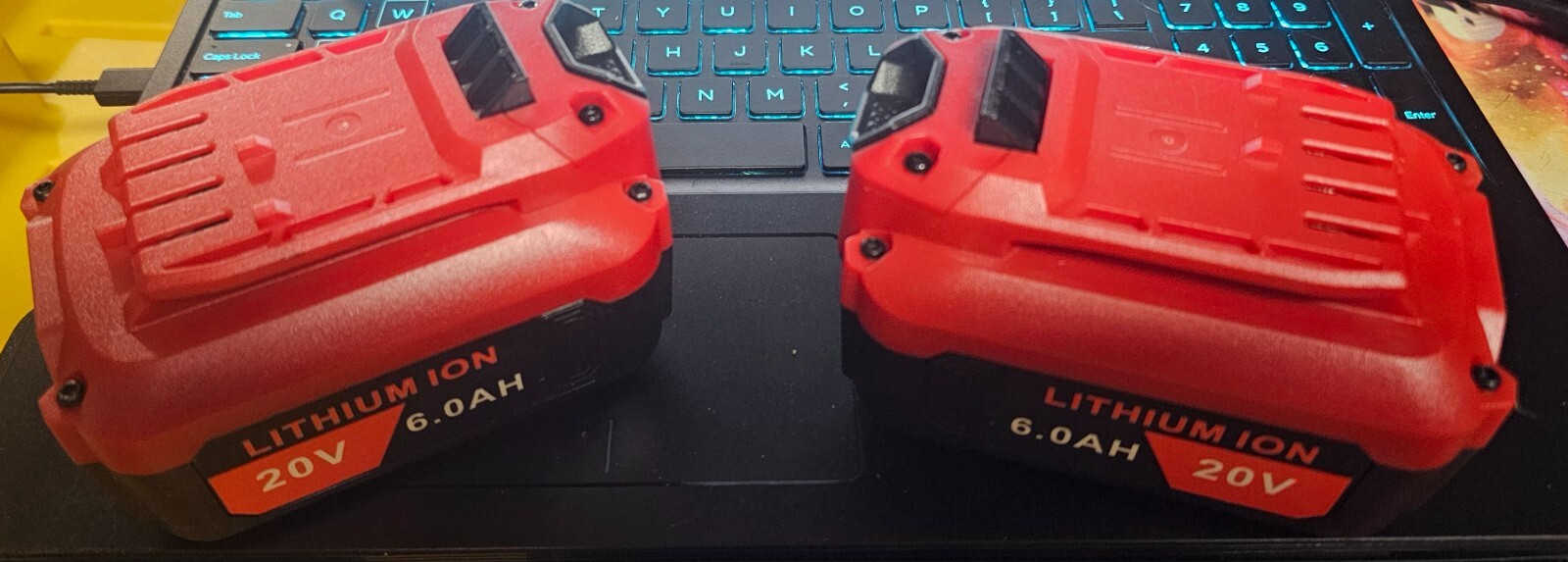 Craftsman CMCB205 Lithium-Ion (Li-Ion) 20 V Battery - Red | eBay