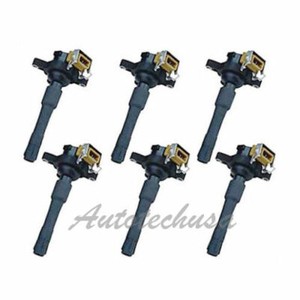 For BMW E46 E39 X5 E36 IGNITION COIL B321*6 Coils 6 325 330 328 M3 ...