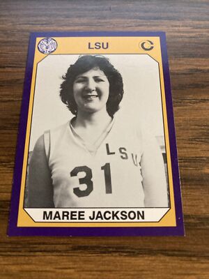 1990 Collegiate Collection LSU Maree Jackson LSU #61 | eBay